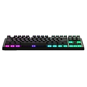 SteelSeries Apex M750 TKL RGB Tenkeyless Mechanical Gaming Keyboard - Aluminum Frame - RGB LED Backlit - Linear & Quiet Switch - Discord Notifications