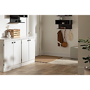 South Shore Morgan 2-Door Storage Cabinet, Pure White