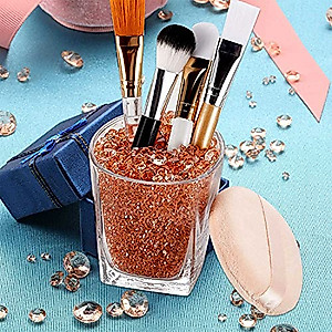 8000PCS Luxury Shiny Rose Gold Crystal Diamond for Wedding Bride Show Birthday Bachelorette Party Table Decorations