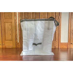 CarryAll Reusable Medium Tote Bags, Reuseable Grocery Bags, Square Heavy Duty Collapsible Storage Bins