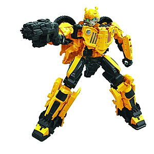 Transformers Toys Studio Series 57 Deluxe Class Bumblebee Movie Offroad Bumblebee Action Figure – Adults and Kids Ages 8 and Up, 4.5-inch