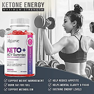 (5 Pack) Algarve Keto ACV Gummies - Advanced Formula Algarve Keto Apple Cider Vinegar Gummies (5 Pack)