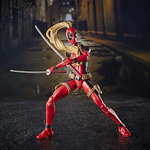 Marvel Legends Series 6-inch Lady Deadpool Action Figure For Ages 48 months to 1188 months