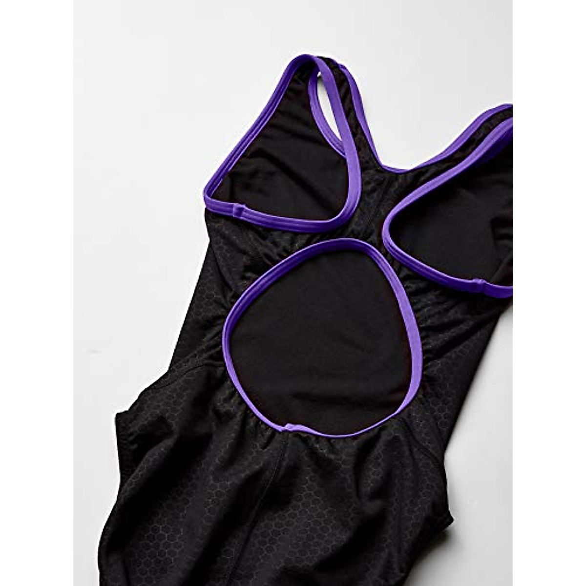 TYR womens Hexa Maxfit Swimsuit, Blk/Purple, 36 US