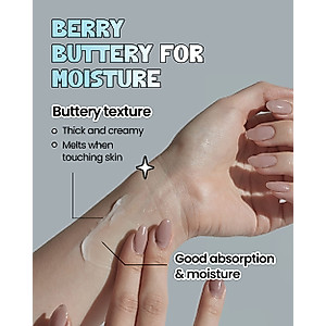 CHASIN' RABBITS Berry Good Vibes Perfume Moisturizer Face Cream | Facial Moisturizer Korean Face Cream Perfume Set | Face Moisturizer for Dry Skin Cream w/Ceramide & Strawberry Stem (0.50 oz x 3)