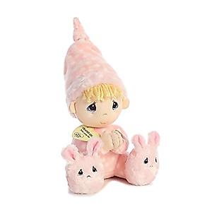 Aurora World Precious Moments Prayer Girl with Sound Spanish Plush,, 9.5 inches