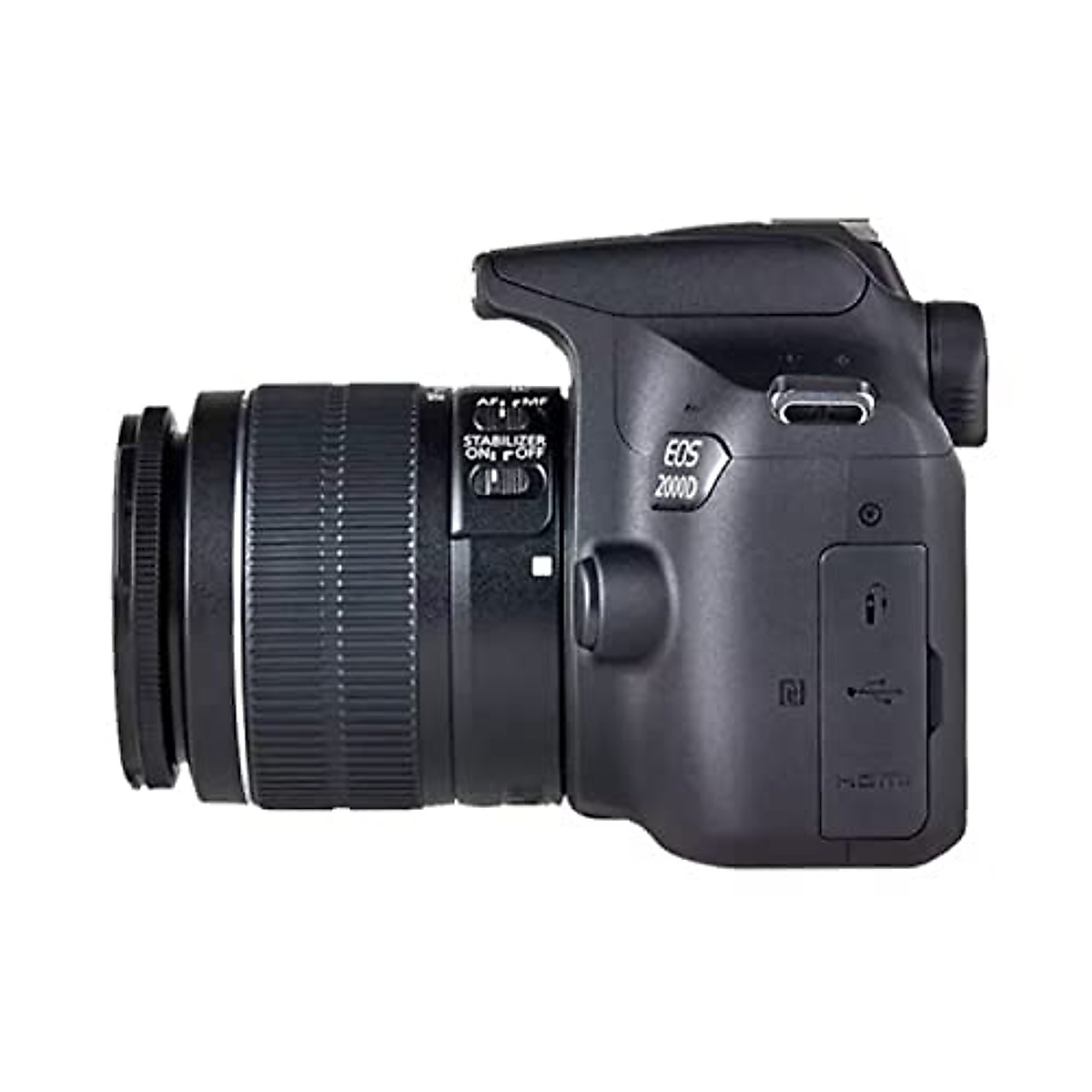 Camera Bundle for Canon EOS 2000D / Rebel T7 DSLR Camera with EF-S 18-55mm f/3.5-5.6 is II Lens and Accessories Kit (64GB, Hand Grip Tripod, Flash, and More) (Renewed)