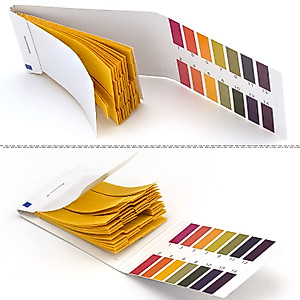 Famgee 8 Pack 640 Pieces PH Test Strips, Universal Litmus Indicator 1-14 pH Testing Paper for Testing Soil Water Saliva Urine Water Food Fish Tank Aquariums Ponds