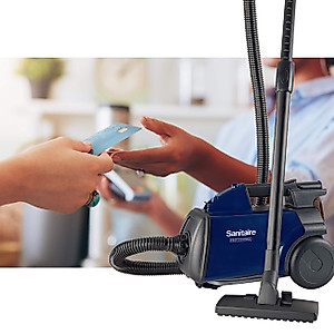 Sanitaire Professional Compact Canister Vacuum Cleaner, SL3681A Blue,black