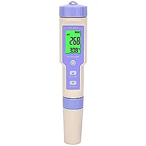 YUESFZ Precise 3-in-1 TDS Meter Digital Water Tester - ppm Meter, Easy to Use Water Quality Tester for Testing RO Drinking Water Hydroponics Aquarium Practical Water Quality Detector