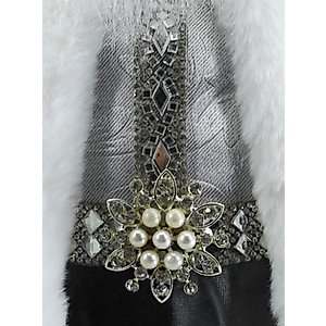 Windy Hill Collection Avant-Garde Parisian Eiffel Tower 16" Inch Santa Claus Standing Figurine Figure Decoration 160013