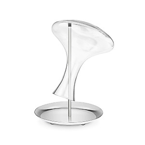 Final Touch Decanter Drying Stand - Stainless Steel with Drip Catching Base (DS201)