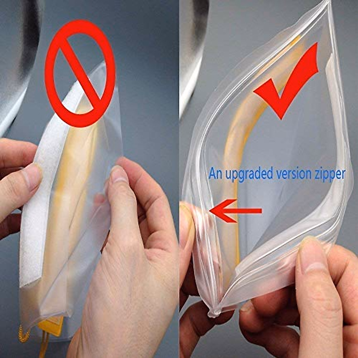 YUMQUA Clear Waterproof Bags, Water Tight Cases Pouch Dry Bags for Camera Mobile Phone Maps Pouch Kayak Military Boating Document Holder, Yellow