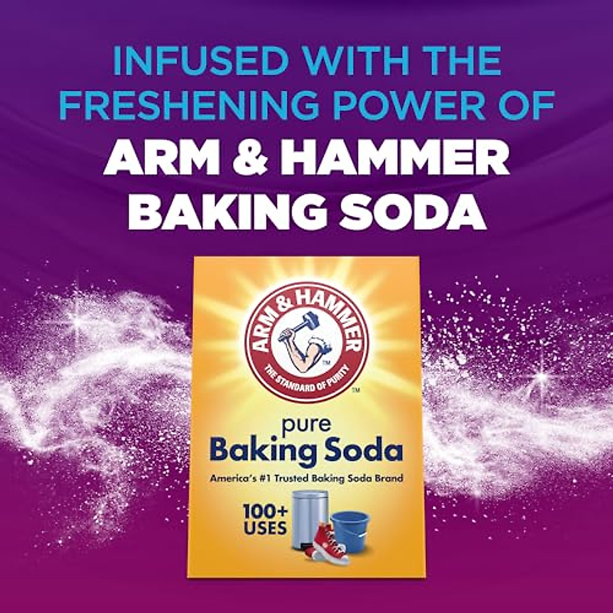 Arm & Hammer Odor Blaster In-Wash Scent Booster - Fresh Burst, 24 oz, Pack of 4