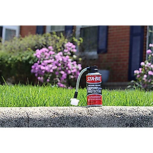 STA-BIL Pump Protector - Protects Pressure Washer Pumps and Other Internal Components During Storage, Next Gen Anti-Freeze and Lubricant Formula, 4oz (22007) , Red