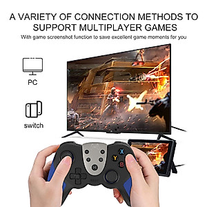 KINGEAR Nintendo Switch Wireless Controller with NFC for Animal Crossing, PC, Windows