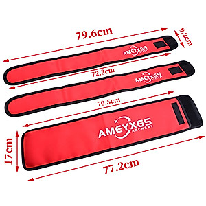 AMEYXGS Archery Bow Limbs Sleeve and Bow Riser Case Recurve Bow Riser Limb Bag Protector Bag for Takedown Bow Accessoryed