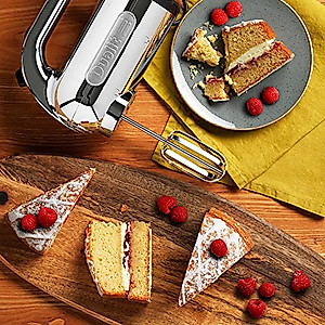 Dualit 4-Speed Professional Hand Mixer, Chrome