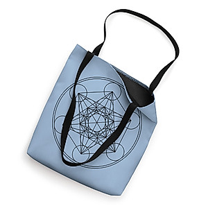 Sacred Geometry Symbol Yoga Spirituality Math Metatron Zen Tote Bag