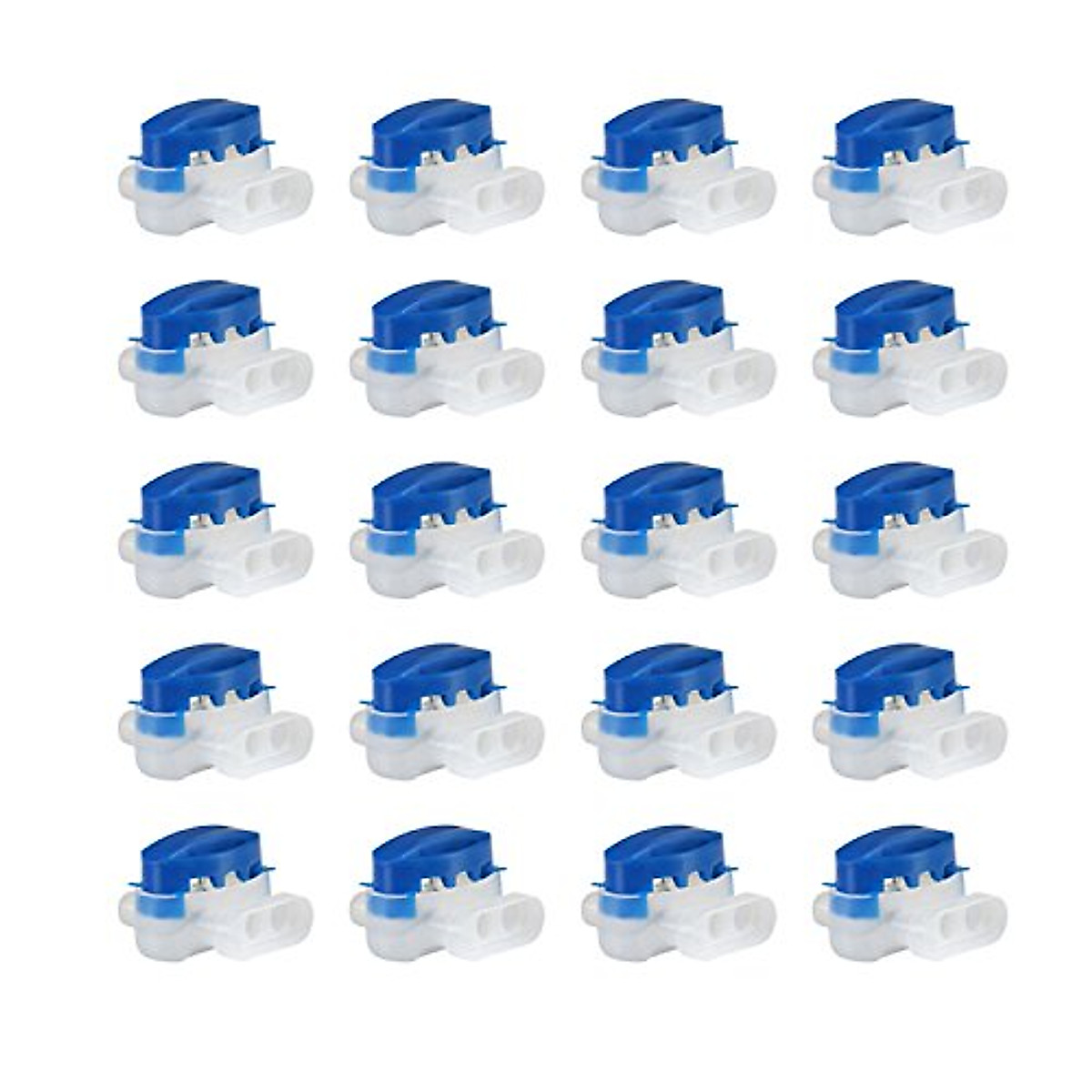 GWHOLE Pack of 20 Electrical IDC 314-BOX Wire Connectors for Robotic Lawn Mowers, Irrigation Applications