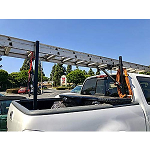 MaxxHaul 70233 Heavy Duty Ladder Rack. , Black