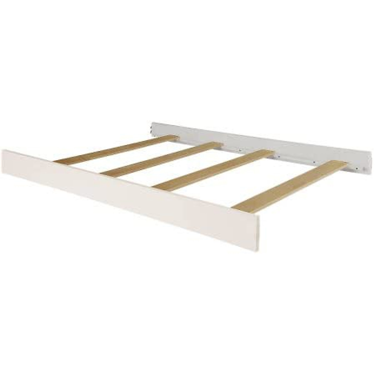 CC KITS Full-Size Conversion Kit Bed Rails for Baby Appleseed & Eco-Chic Cribs (White, Option 2)