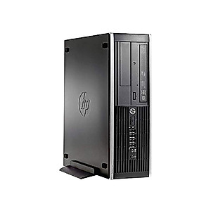 HP Elite 8300 PC with 2 x 24 inch 24UH Monitors, Wireless Keyboard and, Gel Pad, WiFi, Intel i5, 8GB, 480GB SSD Storage, Windows 10 (Renewed)
