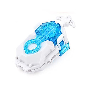 Battling Tops Burst B-184 Custom Bey Launcher LR Left Right Spin DB Layer System (White)