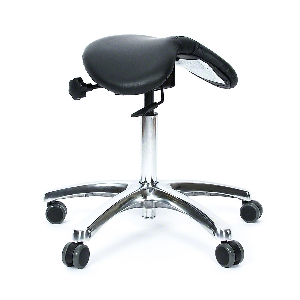 Jobri BetterPosture Saddle Chair –Multifunctional Ergonomic Back Posture Stool with Tilting Seat – Reduce Pressure on Lower Back and Improve Posture While Sitting