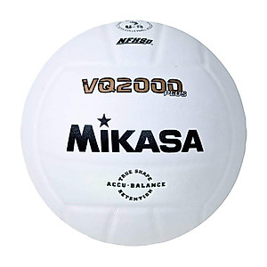 Mikasa Sports VBVQ2000 Official Volleyball in White, 20-Inch