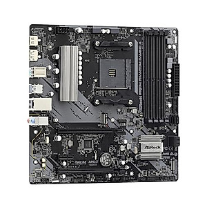 ASRock AM4 AMD B550 SATA 6Gb/s Micro ATX AMD Motherboard Model B550M Phantom Gaming 4