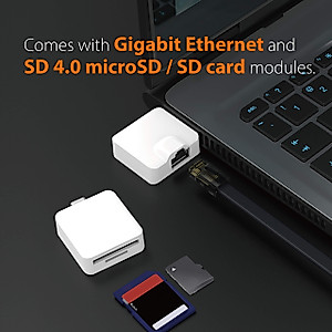 j5create 9 in 1 USB-C Hub- SuperSpeed+ Gen 2 Type C Adapter w/Ethernet, microSD/SD 4.0, 4K HDMI, USB-C 3.1 Gen2 Port, PD 100W for MacBook Pro/Air, XPS, Chromebook, and Other USB C Windows Laptops