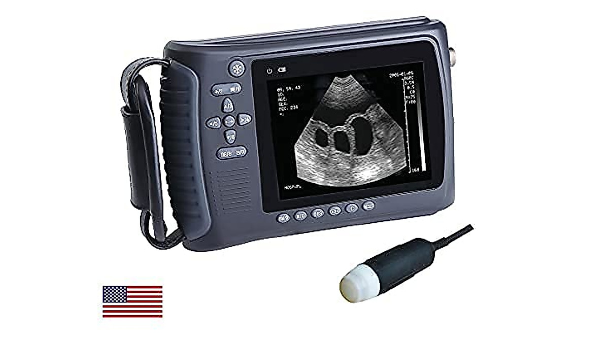 Portable Ultrasound Machine for Pregnancy in Animals