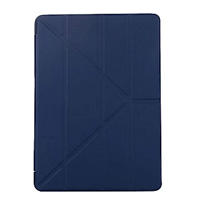 for iPad 9.7 Case 2018 iPad 6th Generation Case / 2017 iPad 5th Generation Case, Slim Fit Lightweight Smart Cover with Soft TPU Back Case for iPad 9.7 2018/2017 with Sleep/Wake - Dark Blue