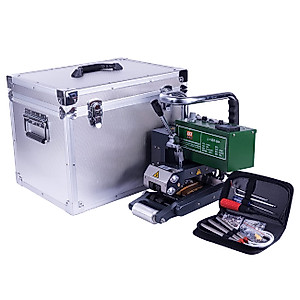 Geomembrane HDPE Welding Machine Hot Wedge Welder 1800W Overlap Welding Tool for 1.0-3.0mm Liner Lesite (120V/1650W)