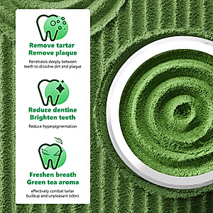 ALIVO Dental Powder for Dogs Teeth Cleaning, Dog Breath Freshener Powder with Probiotics Improve Bad Breath, Plaque & Tartar, Supports Healthy Mouth - Pets Dental Care Supplement - 30g