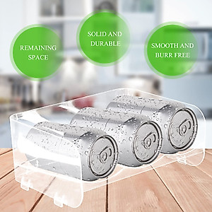 LIFKOME Portable Seal Machine Can Holder Cup Carriers for Drinks Soda Can Fridge Can Bins Freezer Bottle Organizer Drink Can Dispenser Large Mason Jars Deer Food Storage Plastic Sealer