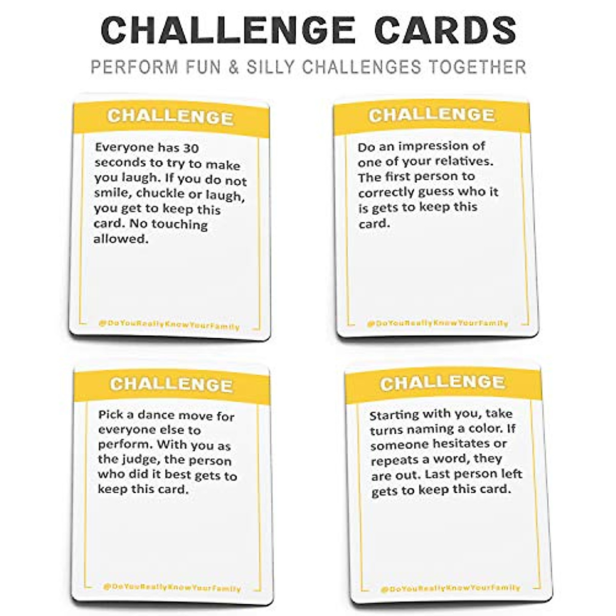 Do You Really Know Your Family? A Fun Family Game Filled with Conversation Starters and Challenges - Great for Kids, Teens and Adults