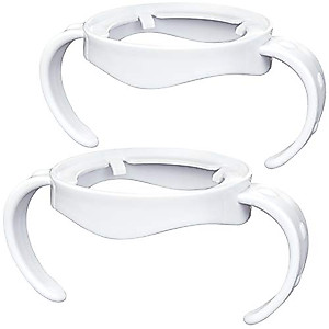 Baby Bottle Handles for Philips Avent Natural Baby Bottles, Compatible Avent Bottle Holder for Baby, 2 Count