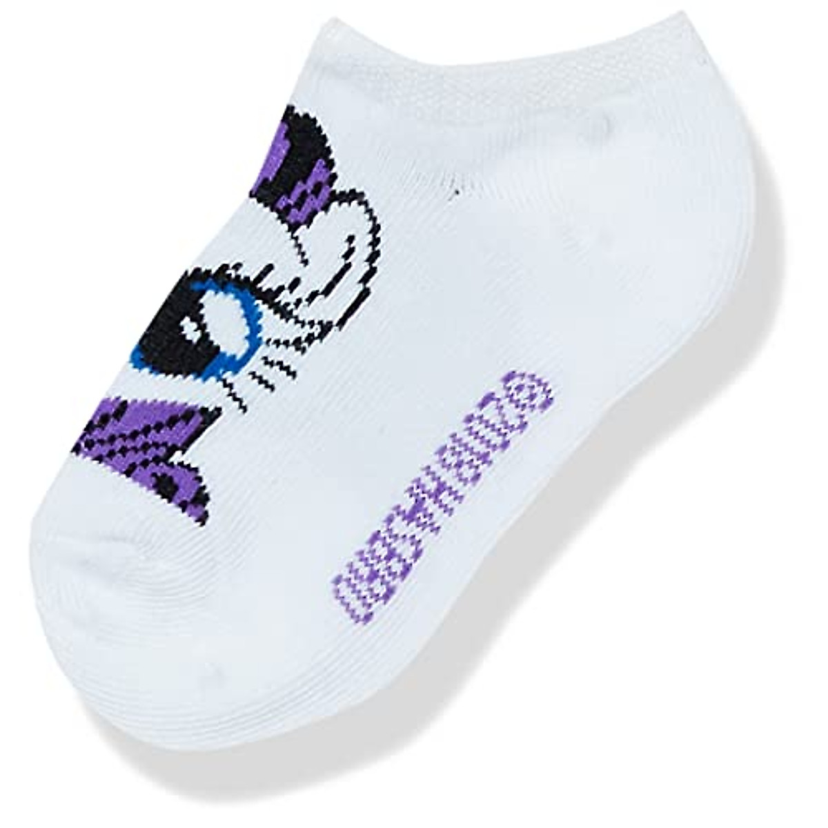 My Little Pony Girls' No Show, Multi, Shoe Size 4-7.5, Sock Size 5-6.5