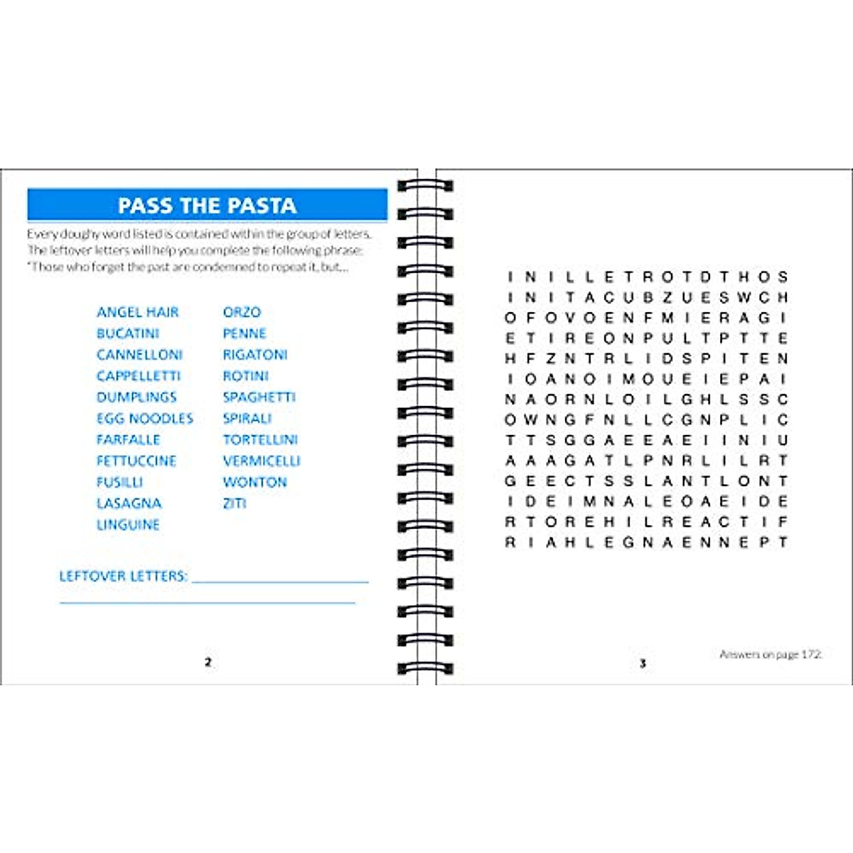 Brain Games - Word Search Large Print (Blue)