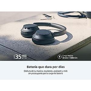 Sony WH-CH720N Noise Canceling Wireless Bluetooth Headphones - Built-in Microphone - up to 35 Hours Battery Life and Quick Charge - Blue