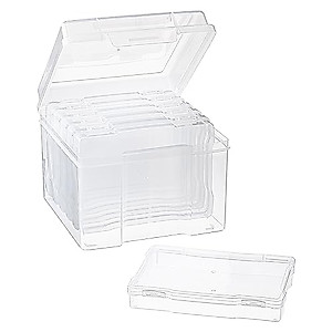 Simply Tidy 5”; x 7”; Clear 6-Case Photo Storage Keeper