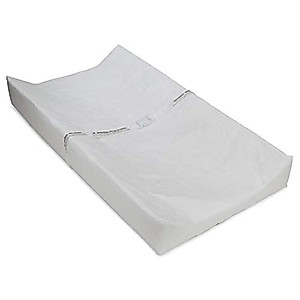 Delta Children Remy Crib 6-Piece Baby Nursery Furniture Set–Includes: Convertible Crib, Dresser, Changing Top, Crib Mattress, Sheets, & Changing Pad, Grey