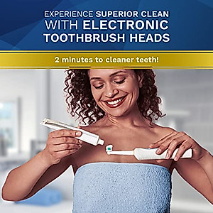 Aster Replacement Toothbrush Heads - 16 Pack, Compatible with Oral-B Braun Professional Electric Precision Clean Brush Heads Refill for 7000/Pro 1000/9600/ 5000/3000/8000