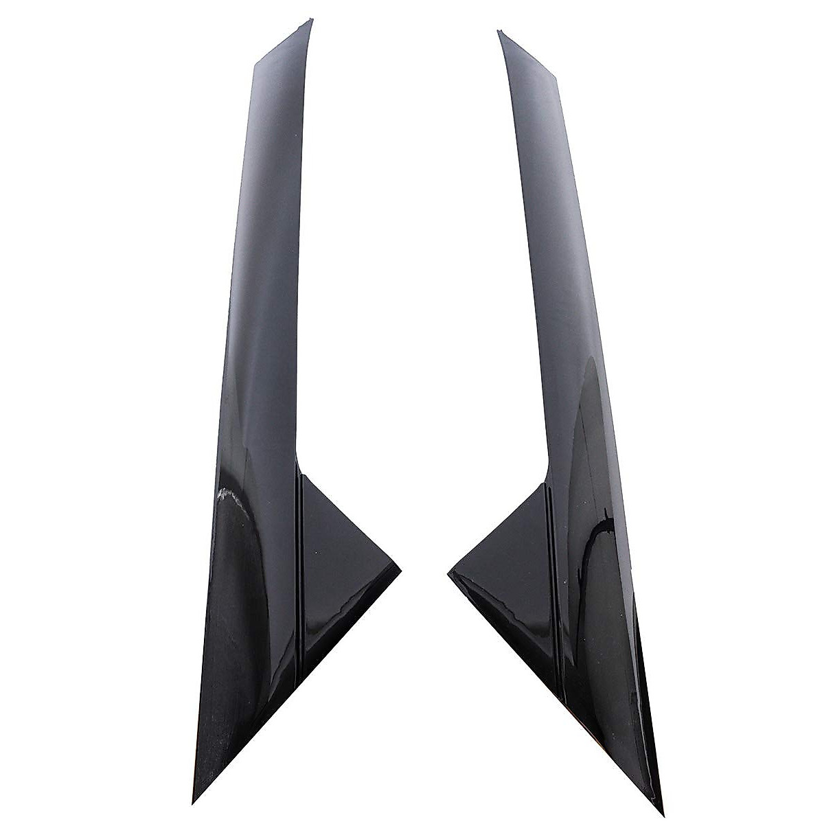 KARPAL 2 PCS A-Pillar Front Left + Right Molding Windshield Outer Trim Replacement BB5Z-7803145-AA BB5Z-7803137-AB Compatible with 2011-2019 Ford Explorer