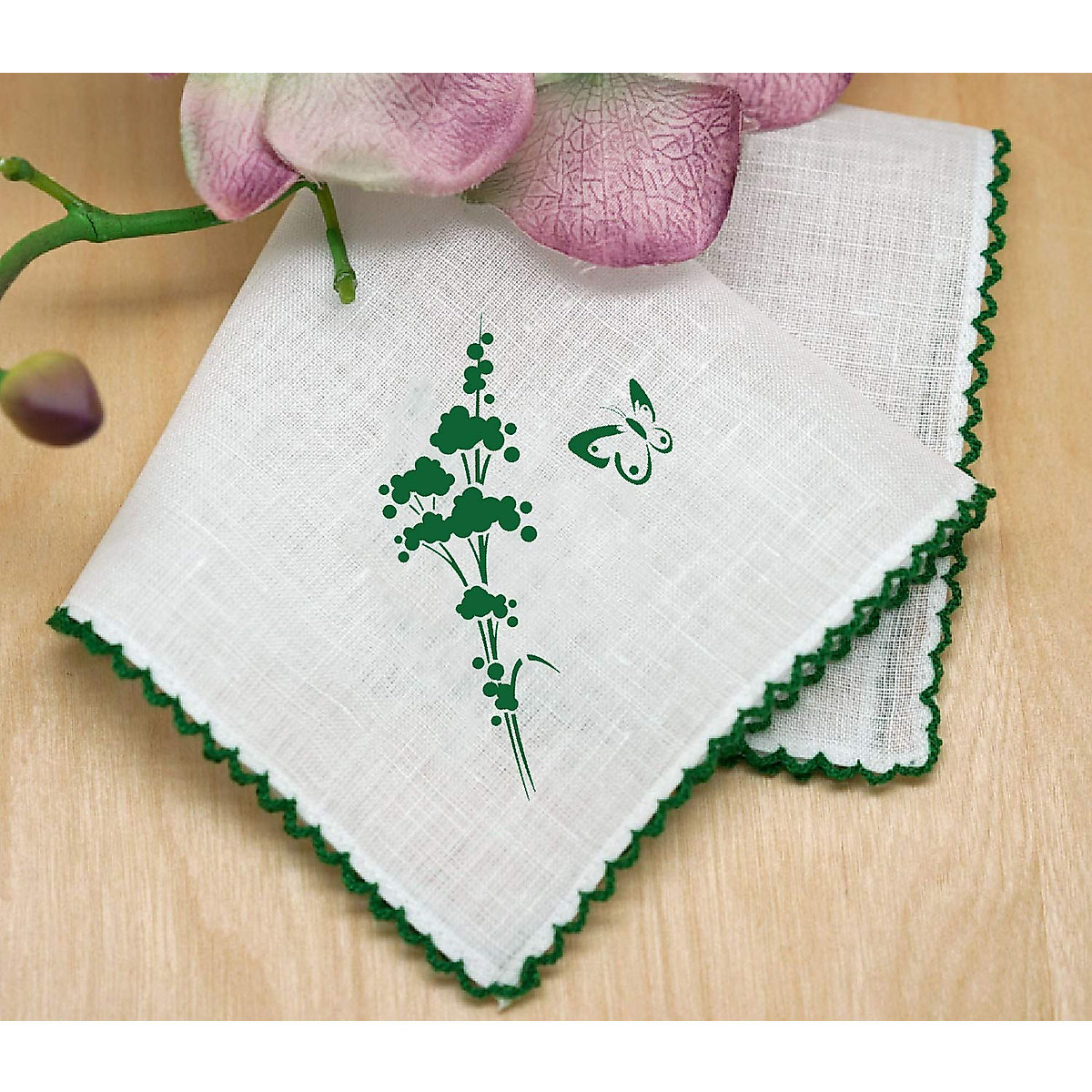 CrafTreat Reusable Wildflower Stencils for Painting on Wood, Canvas, Paper, Fabric, Floor, Wall and Tile - Wild Flower Stencils - 6x6 Inch DIY Art and Craft Stencils for Painting Flowers