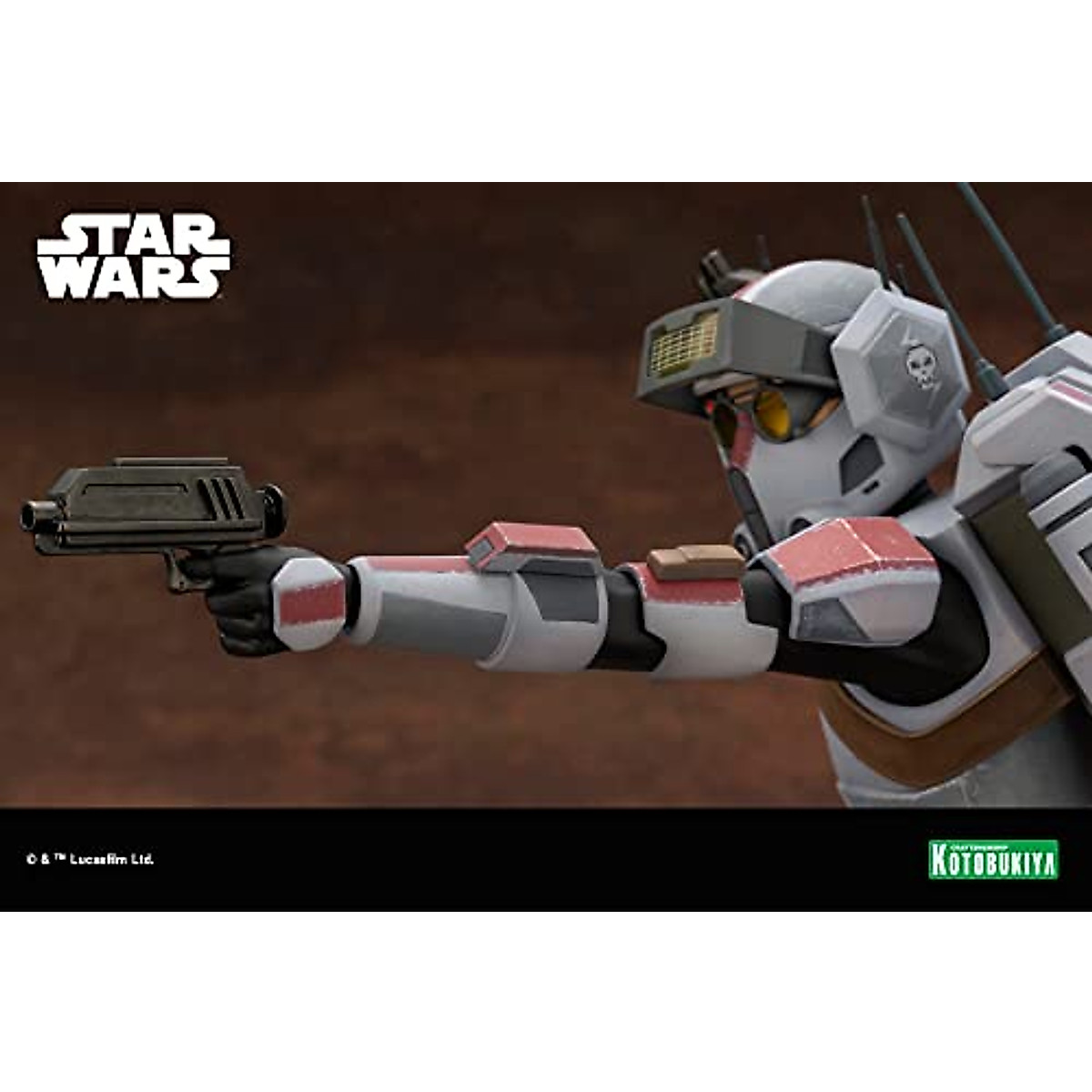 Kotobukiya Star Wars: The Bad Batch: Tech ARTFX Statue,Multicolor