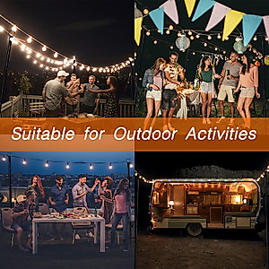 TIDYON String Light Poles for Outdoor, 9ft Sturdy Metal Pole for Hanging String Lights for Outside, Backyard, Patio, Wedding