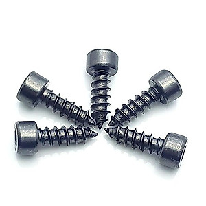 50pcs M4 12mm Alloy Steel Allen Hex Socket Head Cap Self-Tapping Screws